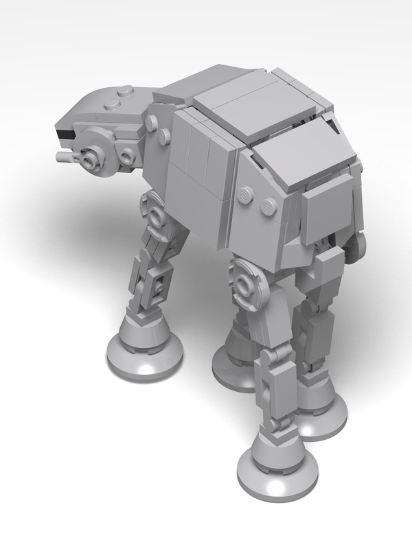 LEGO MOC Micro AT-AT by ckakka2 | Rebrickable - Build with LEGO