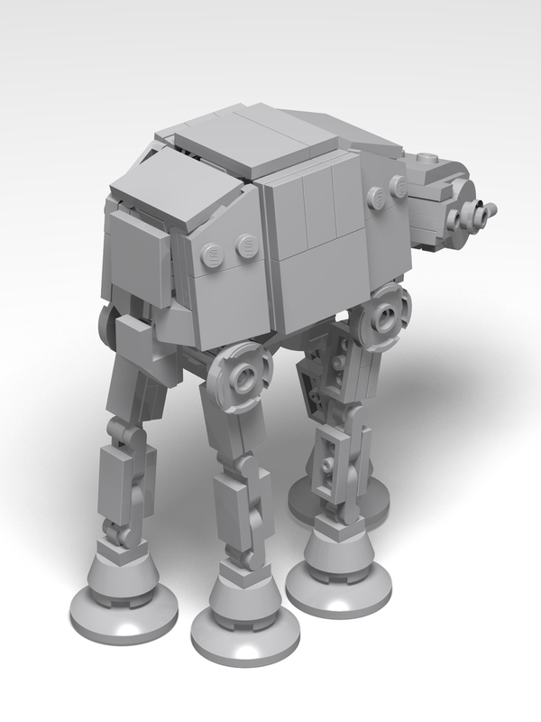 LEGO MOC Micro AT-AT by ckakka2 | Rebrickable - Build with LEGO