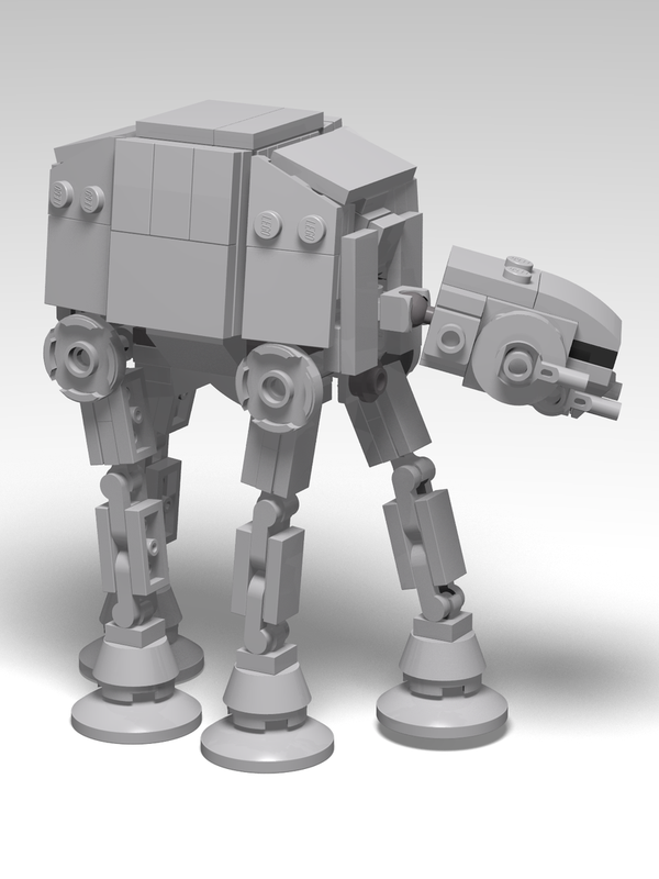 LEGO MOC Micro AT-AT by ckakka2 | Rebrickable - Build with LEGO