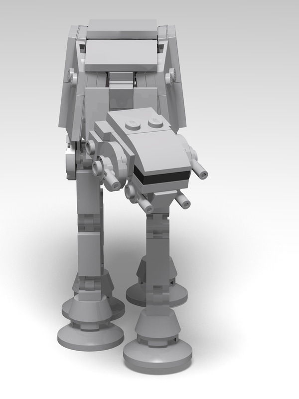 LEGO MOC Micro AT-AT by ckakka2 | Rebrickable - Build with LEGO