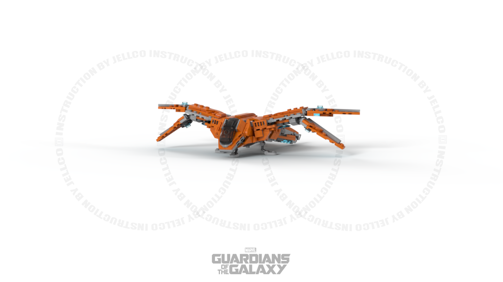 LEGO MOC Mini Size BENATAR ; GOTG by jellco | Rebrickable - Build with LEGO