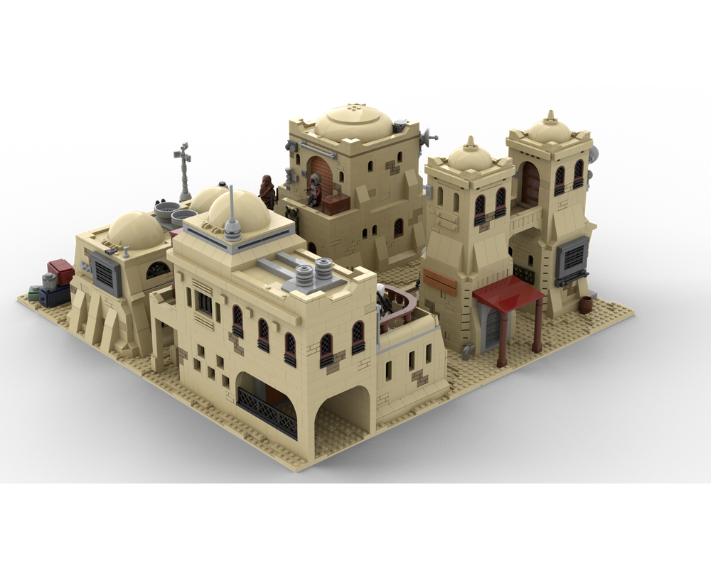 Lego Moc Sw Tatooine Mos Eisley Bundle Part 1 By Legatoflegion
