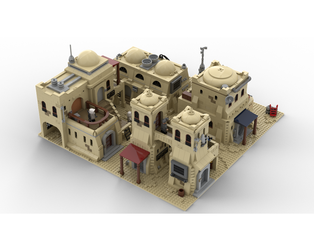 Lego Moc Sw Tatooine Mos Eisley Bundle Part 1 By Legatoflegion