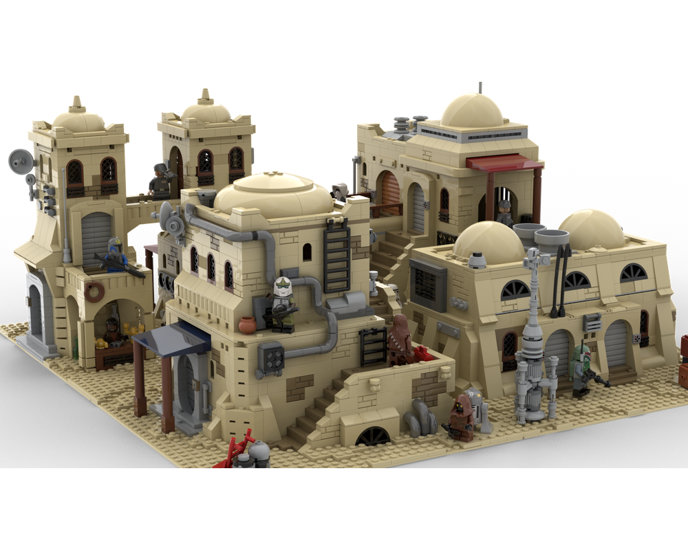 Lego Moc Sw Tatooine Mos Eisley Bundle Part 1 By Legatoflegion