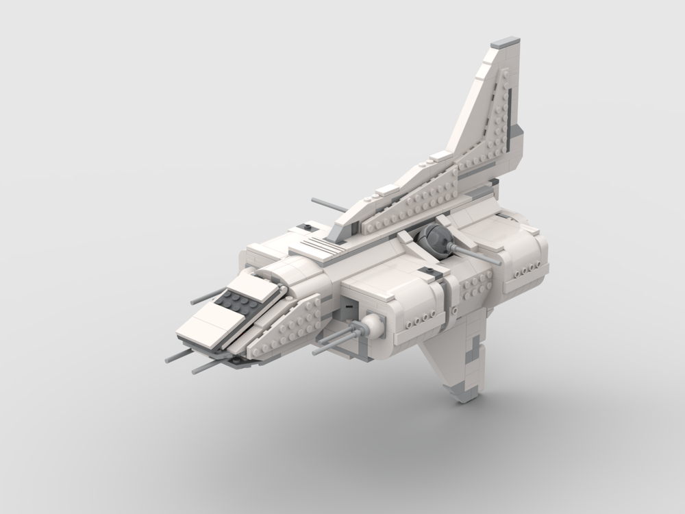 LEGO MOC Ye-4 Gunship by Fabian2 | Rebrickable - Build with LEGO