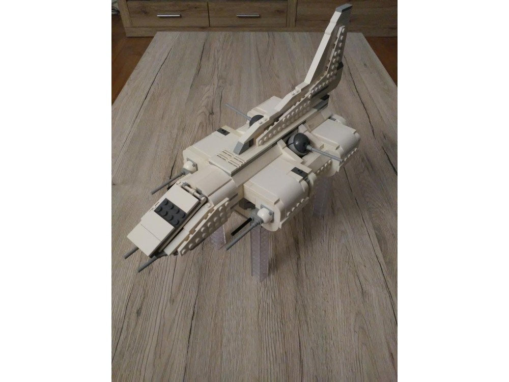 LEGO MOC-123258 Ye-4 Gunship by Fabian2 | Rebrickable - Build with LEGO