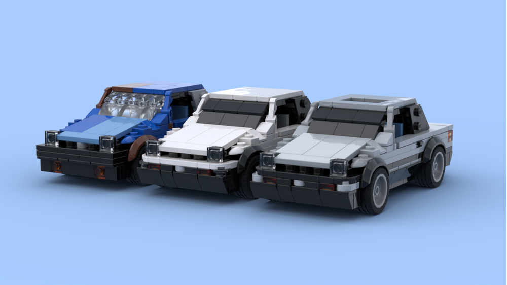 LEGO MOC Toyota AE86 Sprinter Trueno (2 door) by Brickster_Quickster ...