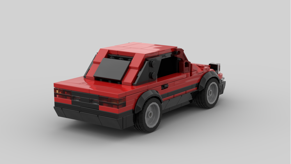 LEGO MOC Toyota AE86 Sprinter Trueno (2 door) by Brickster_Quickster ...
