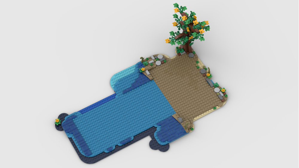 LEGO MOC-123283 Tribute to the Wolfpack - Alternative baseplate by ...