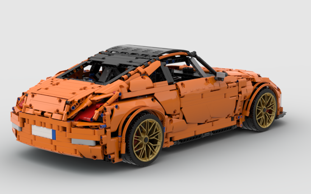 LEGO MOC Nissan 350z (Fairlady Z Z33) by Antoine11 | Rebrickable ...