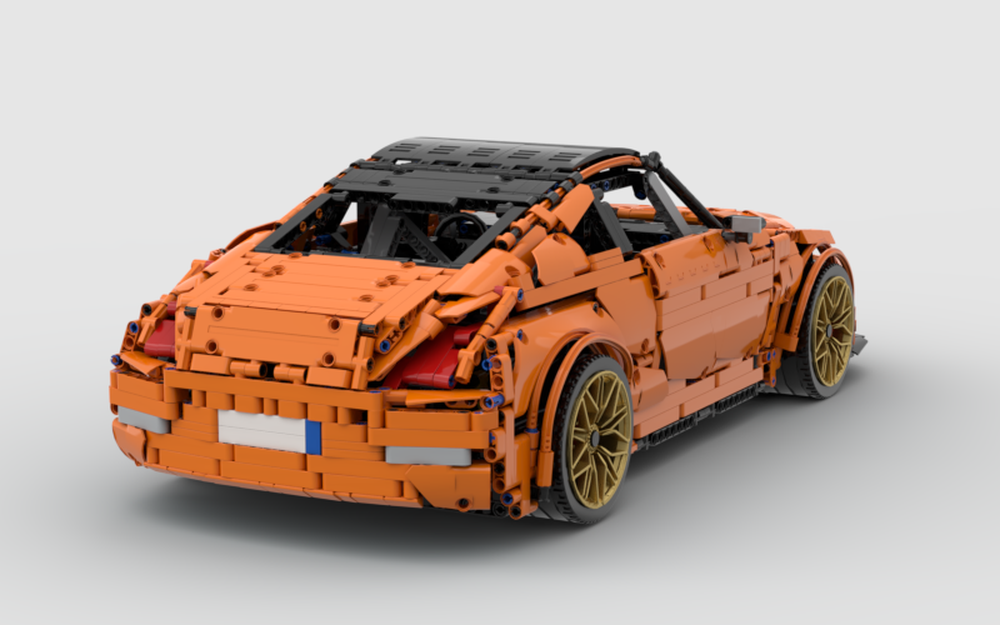 Lego Moc Nissan 350z Fairlady Z Z33 By Antoine11 Rebrickable