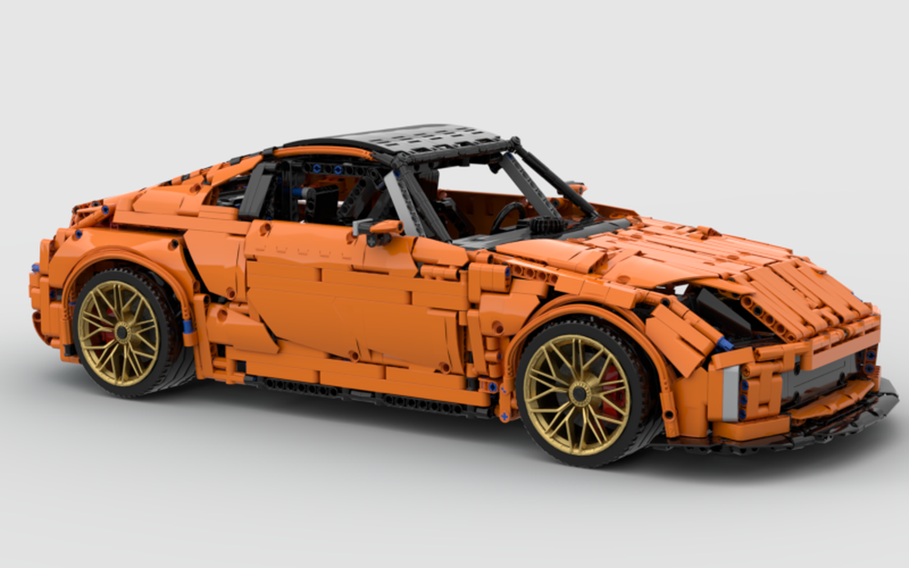 Lego Moc Nissan 350z Fairlady Z Z33 By Antoine11 Rebrickable