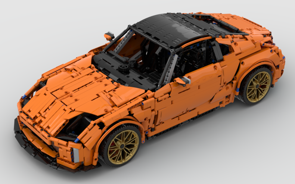 LEGO MOC Nissan 350z (Fairlady Z Z33) by Antoine11 | Rebrickable ...
