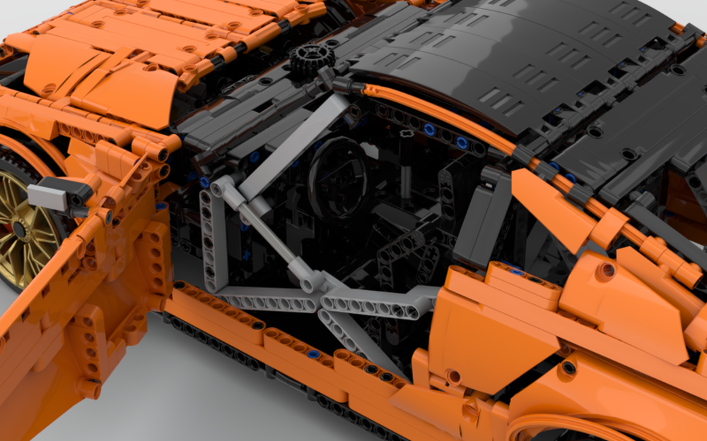Lego Moc Nissan 350z Fairlady Z Z33 By Antoine11 Rebrickable
