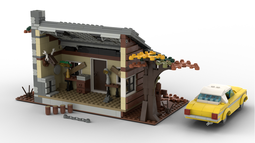 LEGO MOC The Evil Dead Knowby cabin by JTrace | Rebrickable - Build ...