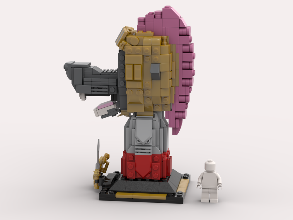 LEGO MOC Cuphead- The Knight bust by Penguins and plastic | Rebrickable ...