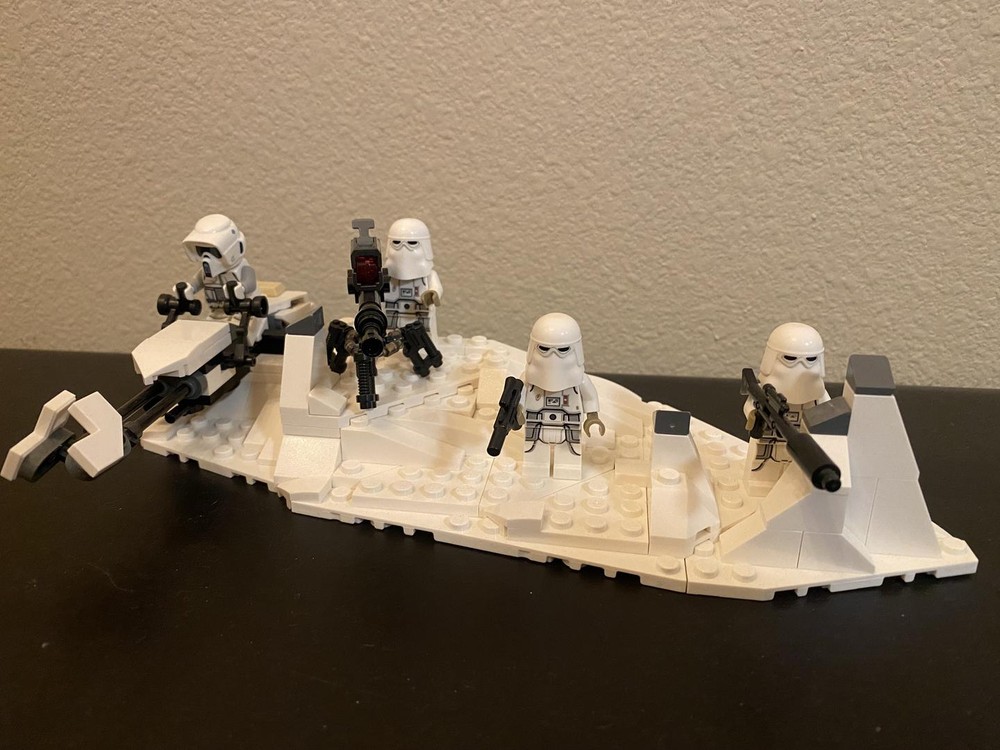 LEGO MOC Snow trooper Battle Pack Hoth Display by CanonBricks ...