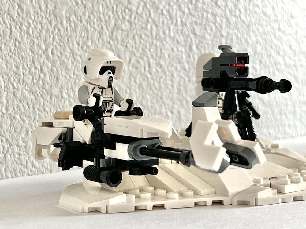 LEGO MOC Snow trooper Battle Pack Hoth Display by CanonBricks ...