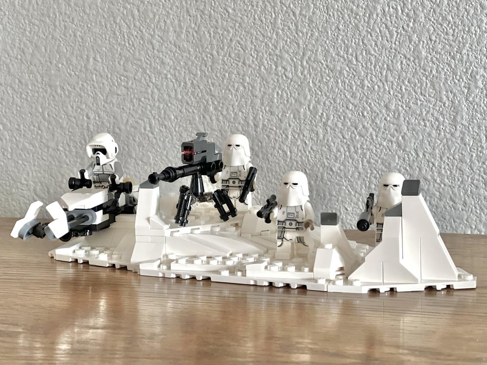 LEGO MOC Snow trooper Battle Pack Hoth Display by CanonBricks ...