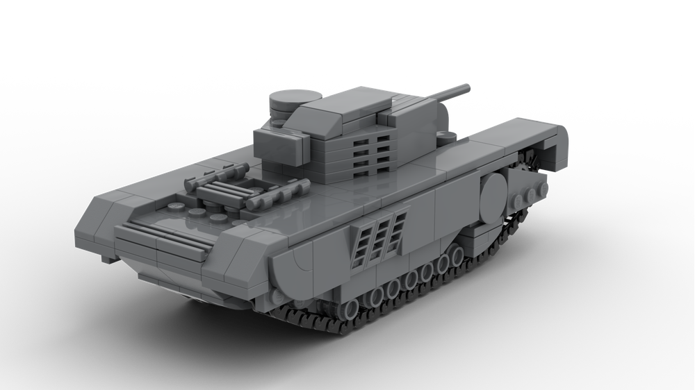 LEGO MOC-123347 Churchill Mk VII (Minifig Scale 1:42) by Qwinter ...