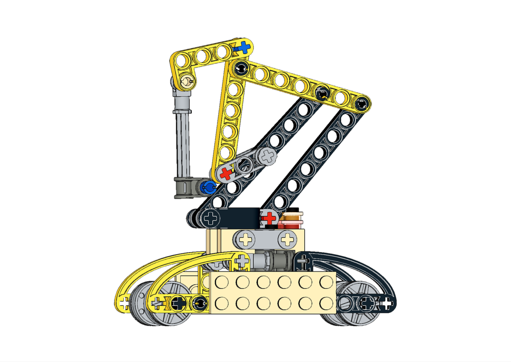 LEGO MOC Rail Harbour Crane by NARP | Rebrickable - Build with LEGO