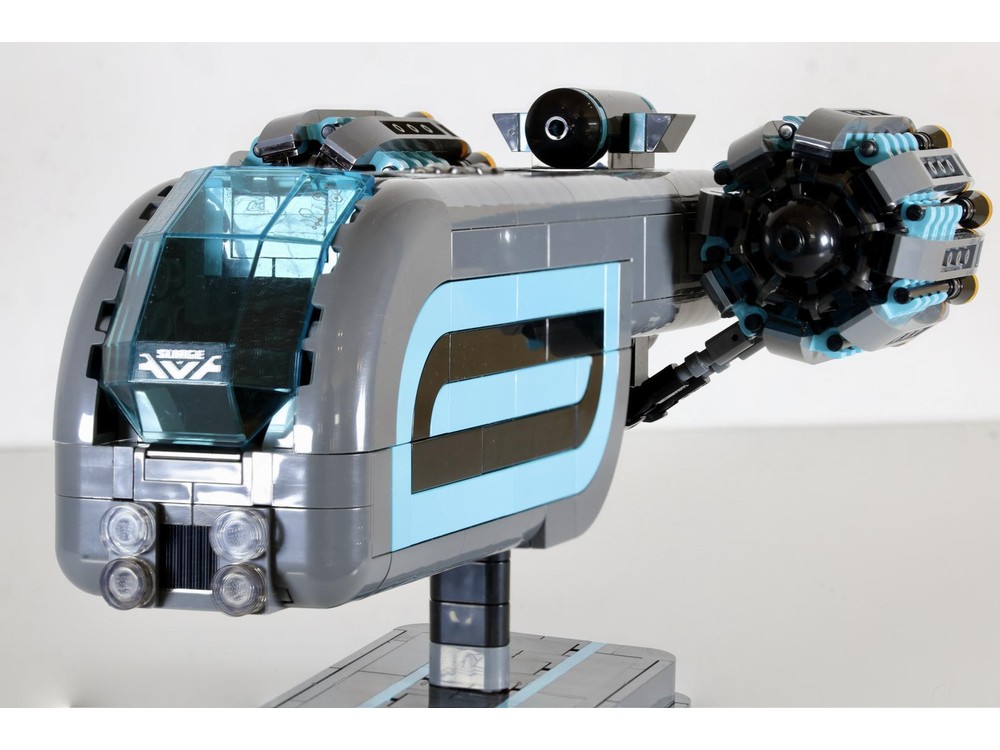 LEGO MOC Spaceship "The Blade" by brampf | Rebrickable - Build with LEGO