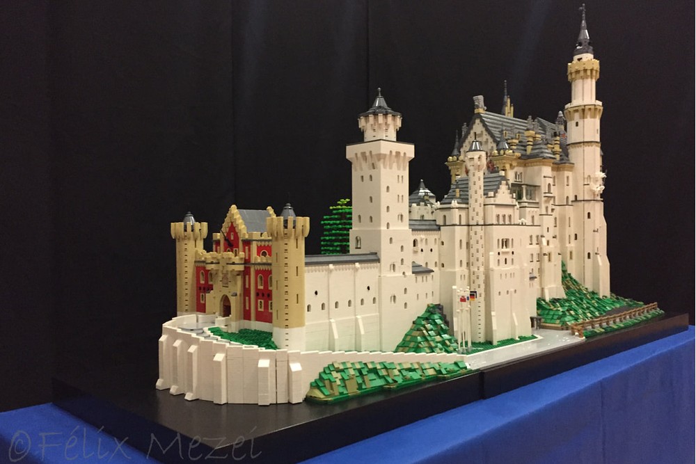 LEGO MOC Neuschwanstein Castle by Felix_Mezei | Rebrickable - Build ...