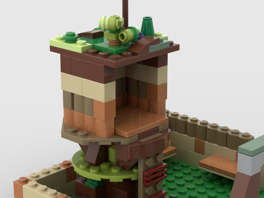 LEGO MOC Treehouse by l_hendriksen | Rebrickable - Build with LEGO