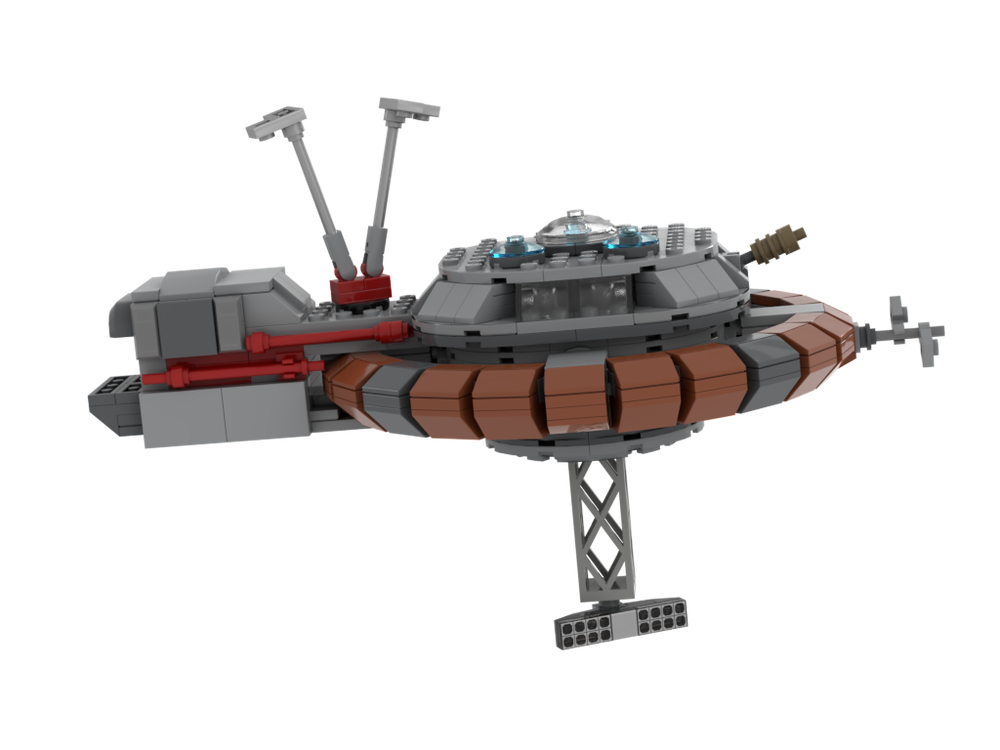 Lego Moc Ir Thunderbird 5 By Sabiwabi Rebrickable Build With Lego