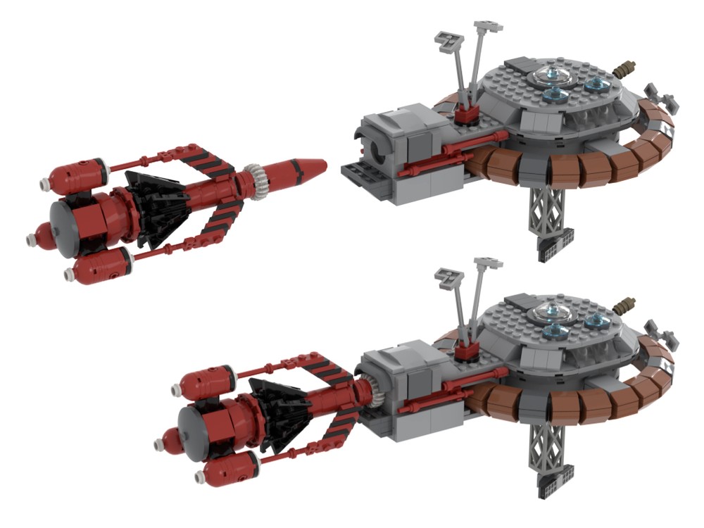 LEGO MOC IR Thunderbird-5 by sabi_wabi | Rebrickable - Build with LEGO