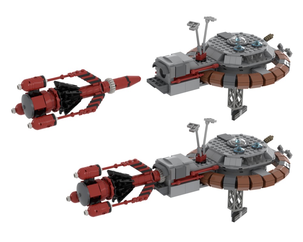 LEGO MOC IR Thunderbird-5 by sabi_wabi | Rebrickable - Build with LEGO