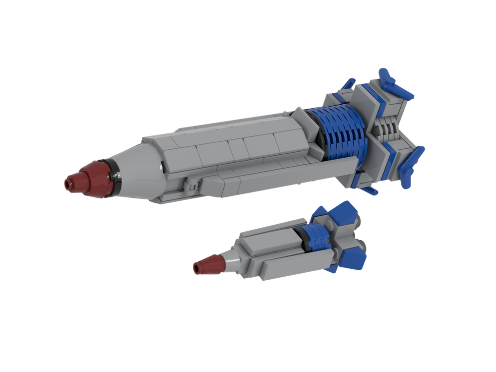 Lego Moc Ir Thunderbird 1 By Sabiwabi Rebrickable Build With Lego