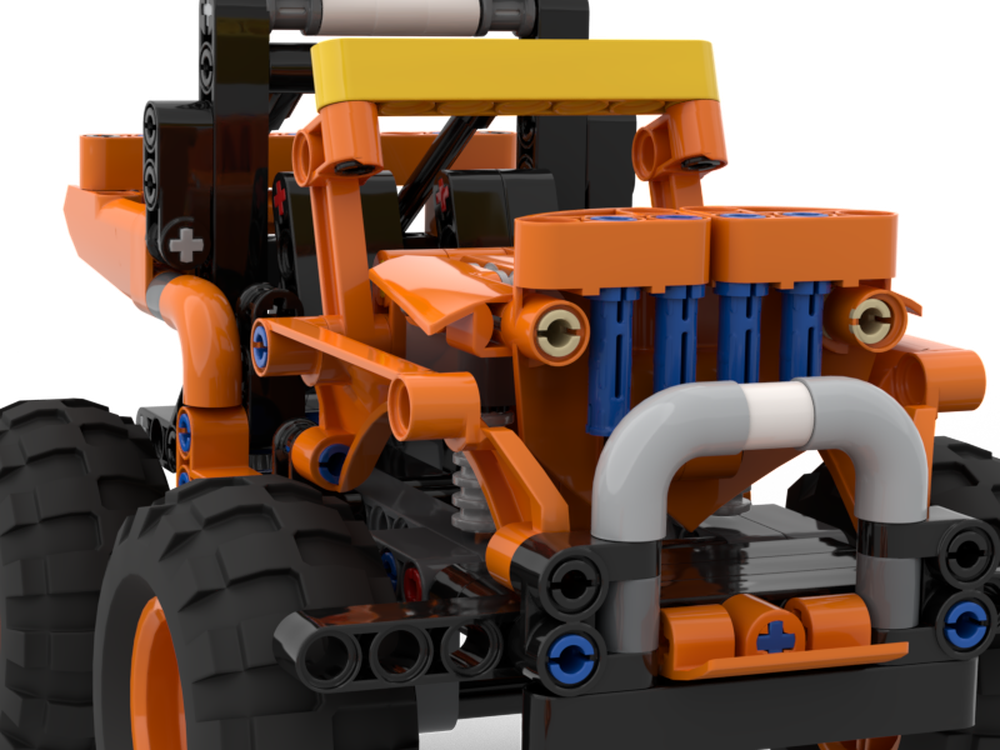 Lego Moc 42135 Offroader By Hoppepe Rebrickable Build With Lego