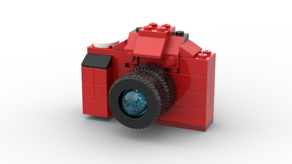 LEGO MOC 11020 RED CAMERA by Lenarex | Rebrickable - Build with LEGO