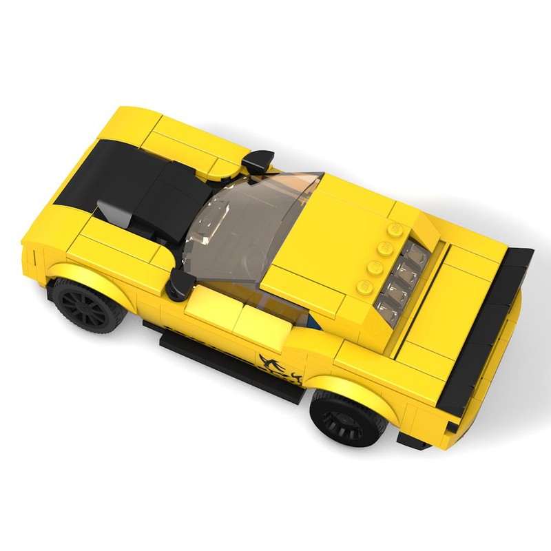 LEGO MOC 2018 Dodge Challenger SRT Demon , 8 wide style by klara_mocs ...