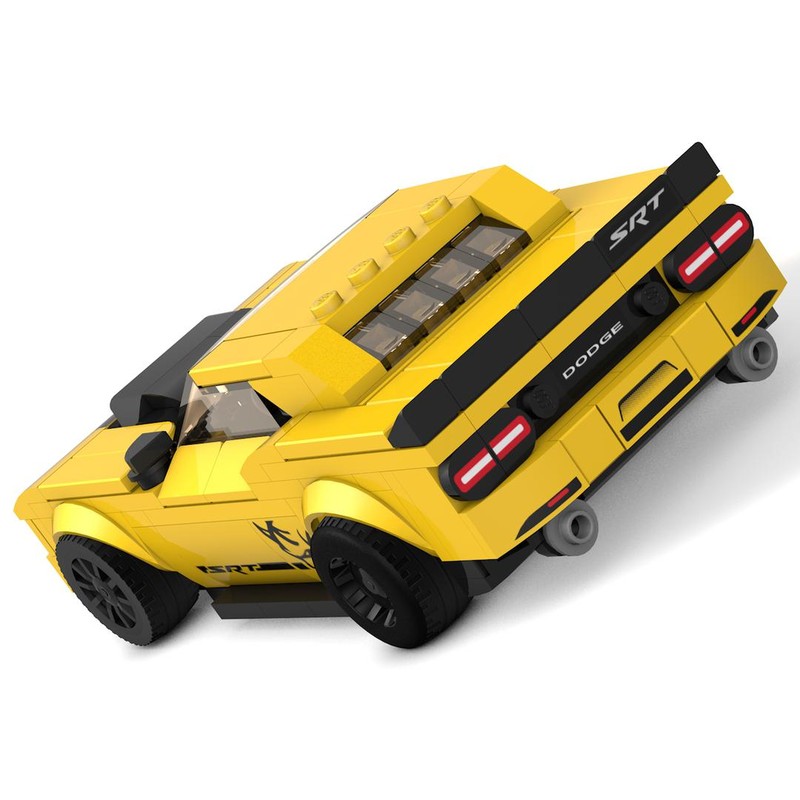LEGO MOC 2018 Dodge Challenger SRT Demon , 8 wide style by klara_mocs ...