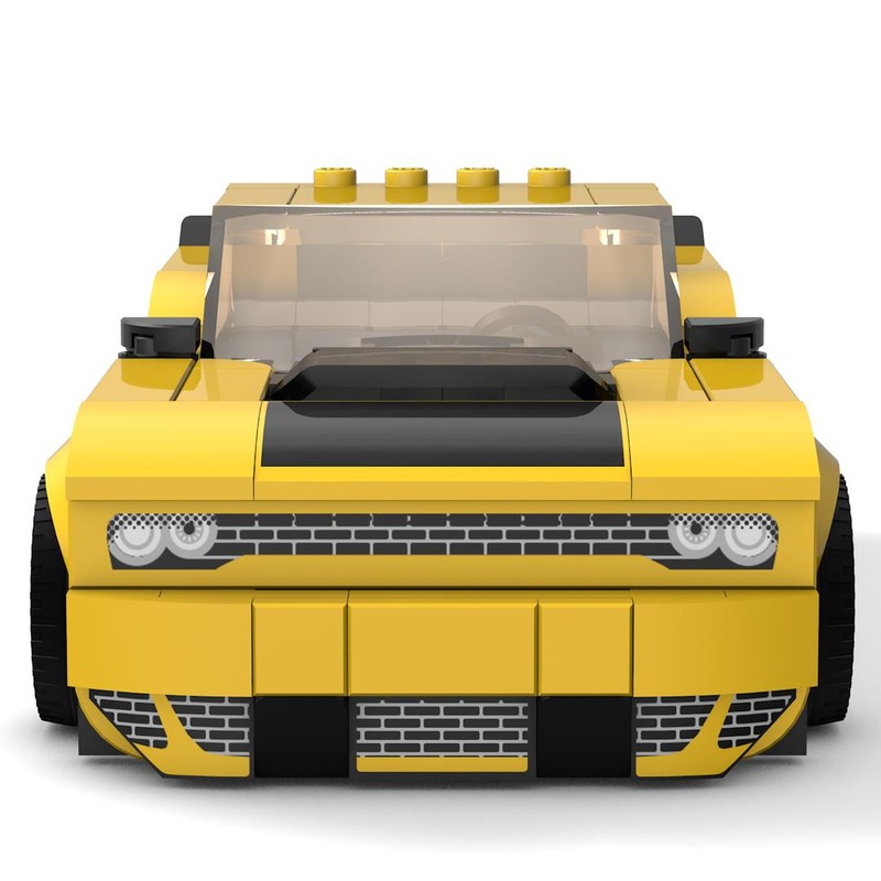 LEGO MOC 2018 Dodge Challenger SRT Demon , 8 wide style by klara_mocs ...