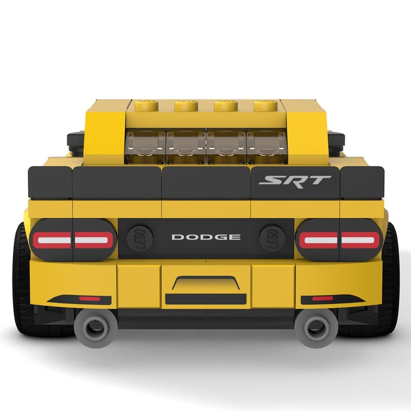LEGO MOC 2018 Dodge Challenger SRT Demon , 8 wide style by klara_mocs ...