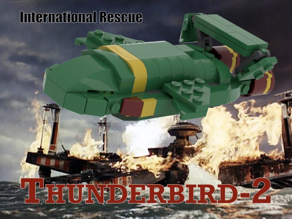 LEGO MOC IR Thunderbird-2 by sabi_wabi | Rebrickable - Build with LEGO