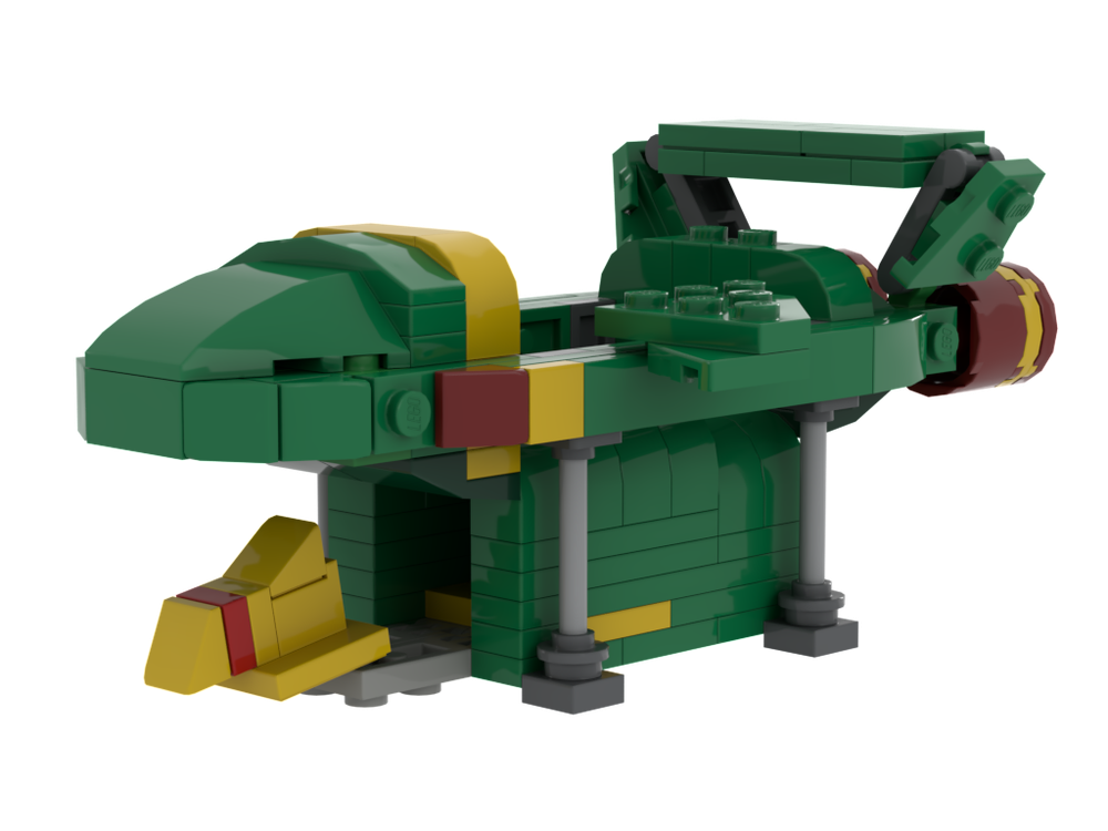 Lego Moc Ir Thunderbird 2 By Sabiwabi Rebrickable Build With Lego
