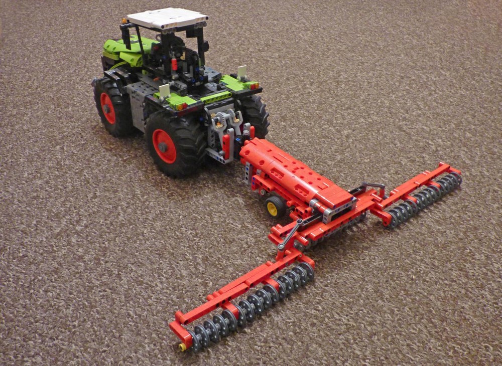 LEGO MOC Folding harrow for Claas Xerion 5000 by BillBooma ...