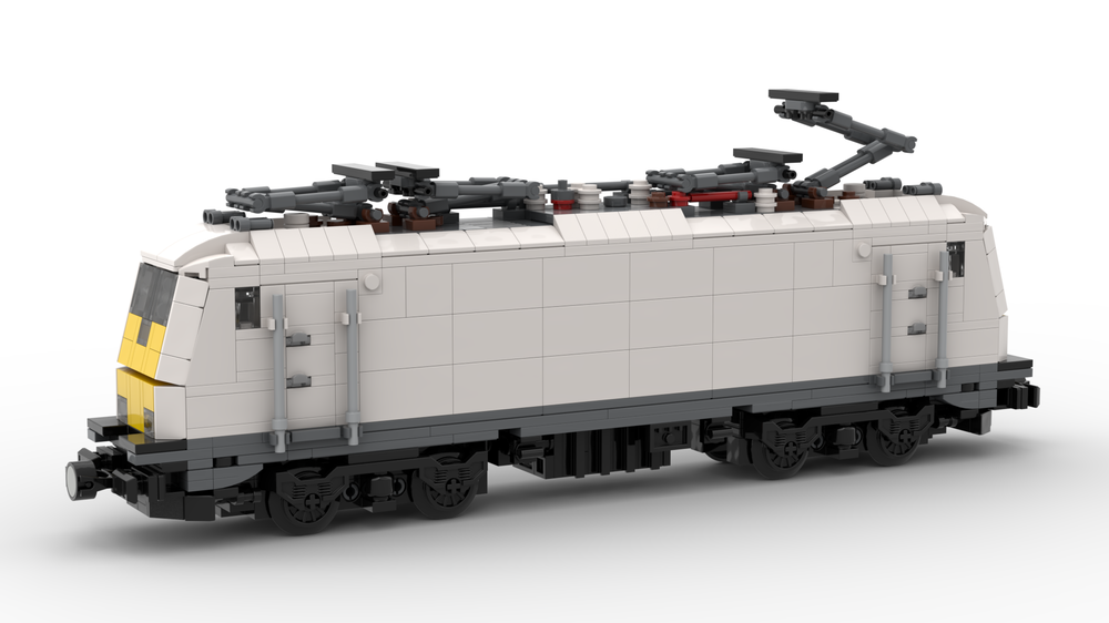 LEGO MOC Bombardier Traxx 2 Euro Cargo Rail / german Series 186 by ...