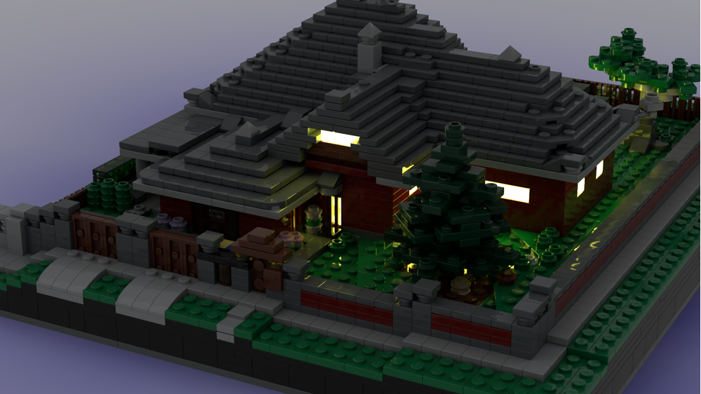 LEGO MOC Micro-scale suburban house by Mobilox Studios | Rebrickable ...