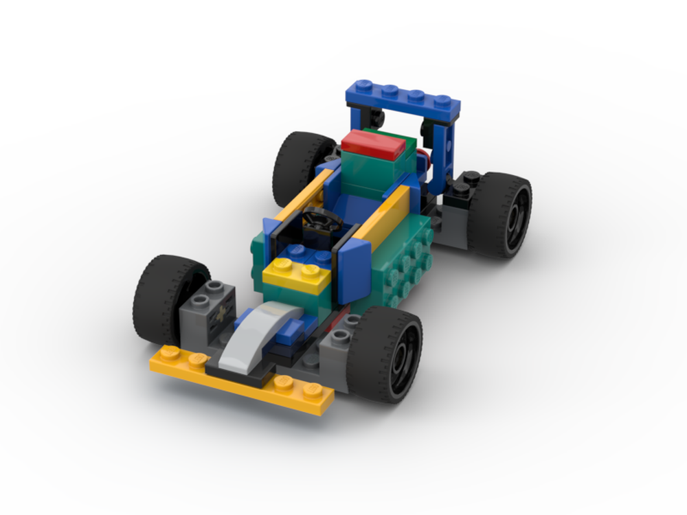 LEGO MOC Lola LC90 (1990) by Legoford | Rebrickable - Build with LEGO