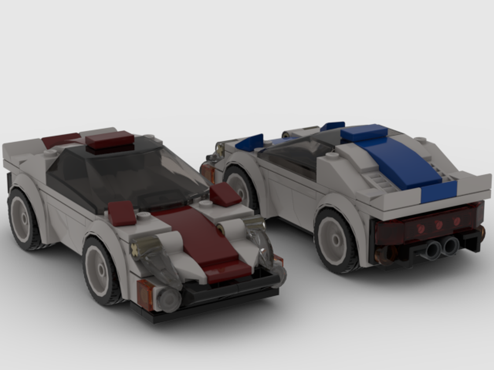 LEGO MOC 2nd generic sport car "retro" (red) by MouMouLFRite ...