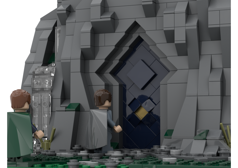LEGO MOC Khazad-dûm Gate by LordBricker | Rebrickable - Build with LEGO