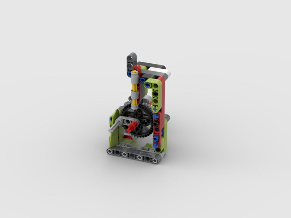 LEGO MOC Lego 42102 alternate one piston engine by legocreator2.o ...