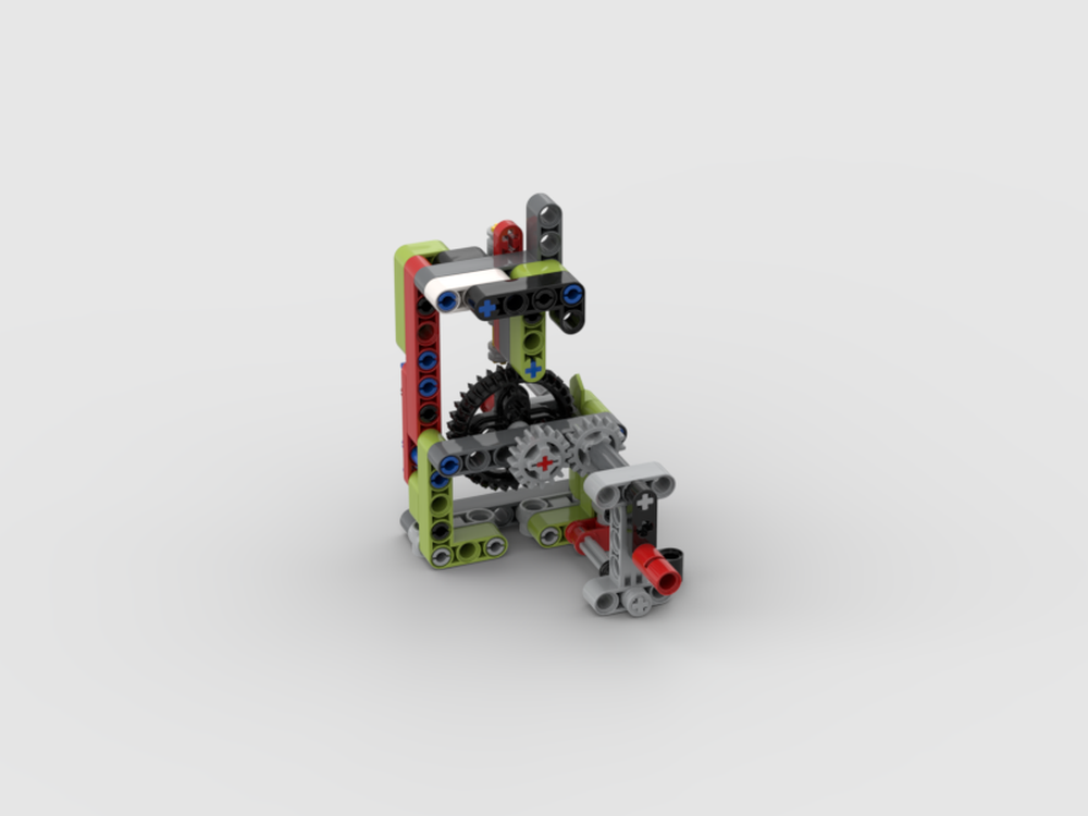 LEGO MOC Lego 42102 alternate one piston engine by legocreator2.o ...