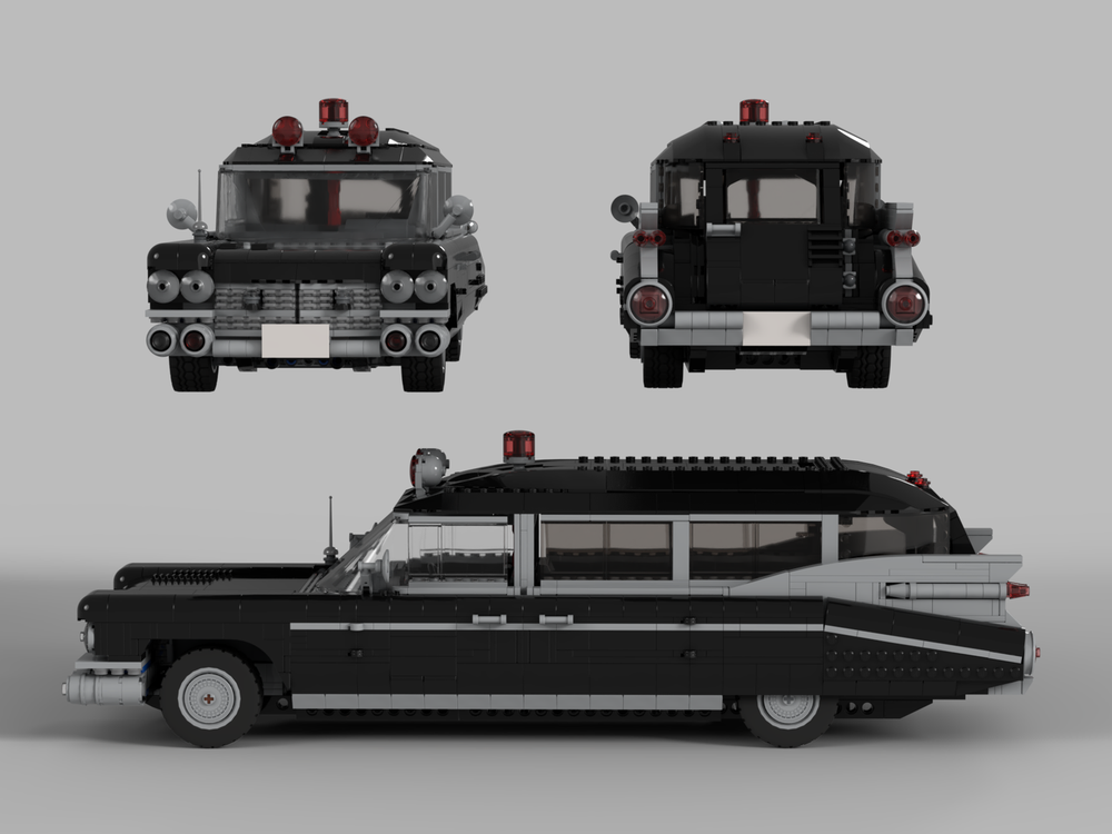 Lego Moc Cadillac Miller Meteor By Kirvet Rebrickable Build With Lego