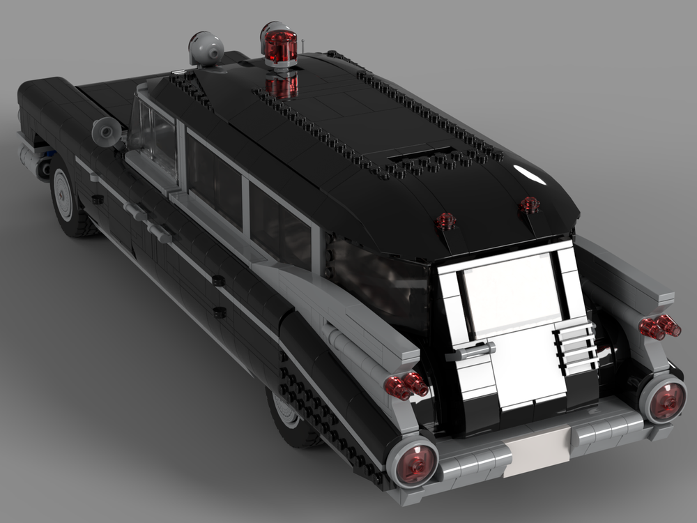 Lego Moc Cadillac Miller Meteor By Kirvet Rebrickable Build With Lego